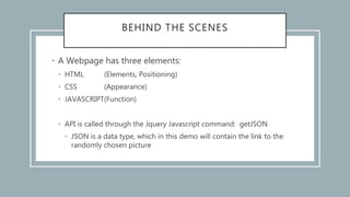 Pro project presentation api demo | PPTX