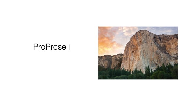 Pro prose.aplang | PPT