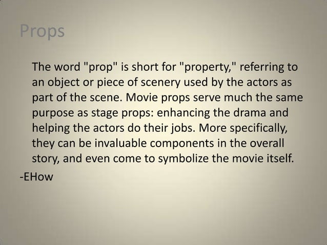 Props | PPT
