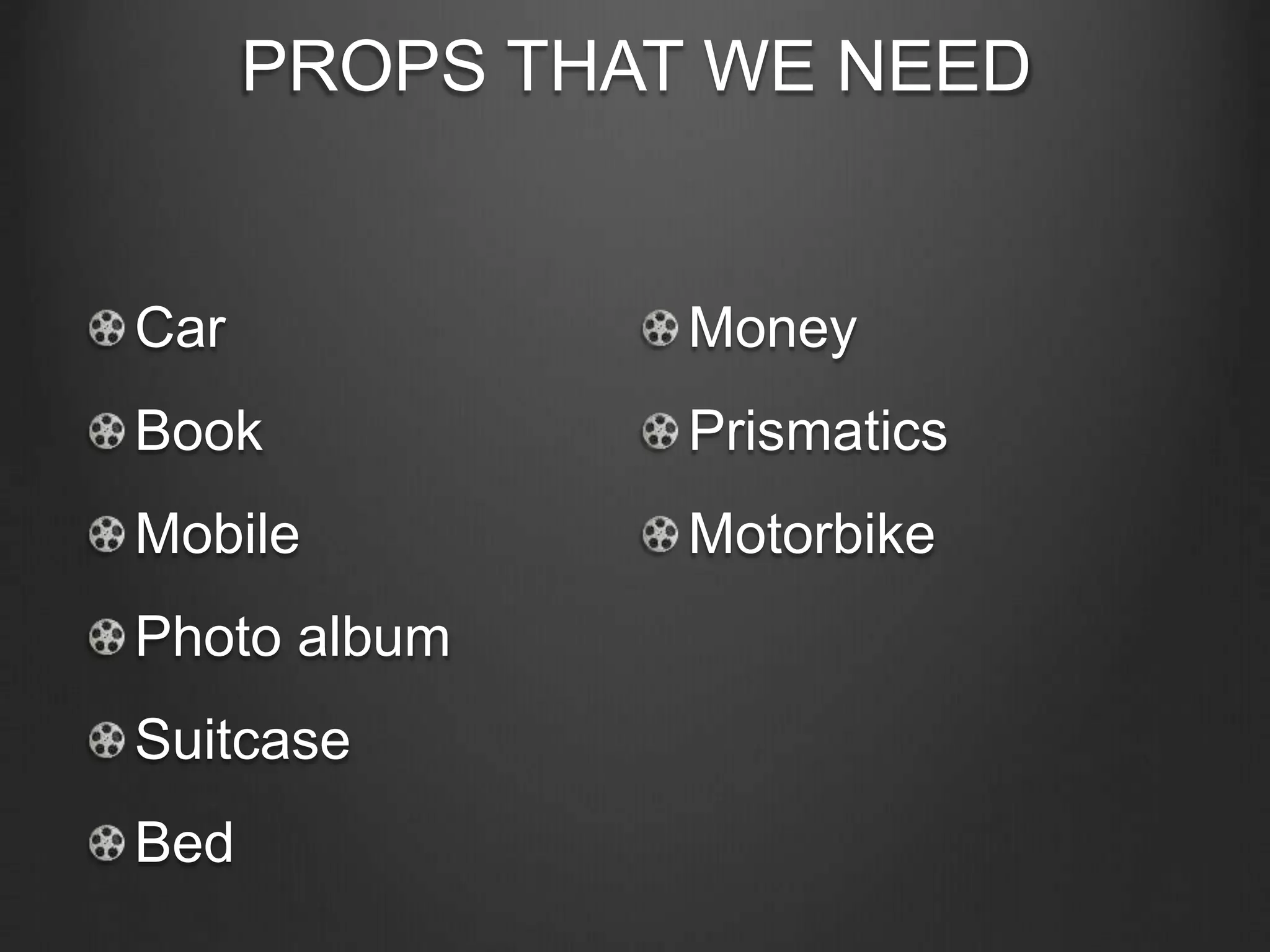 Props | PPTX | Theater | Fine Art