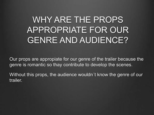 Props | PPTX | Theater | Fine Art