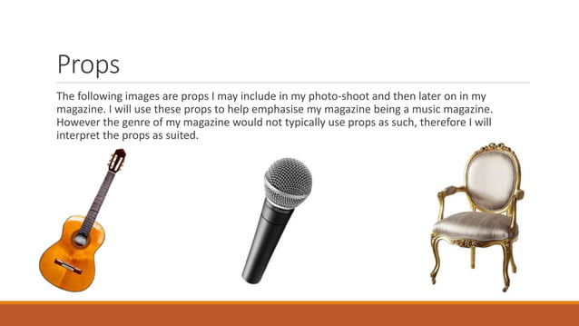 Props and costume | PPT