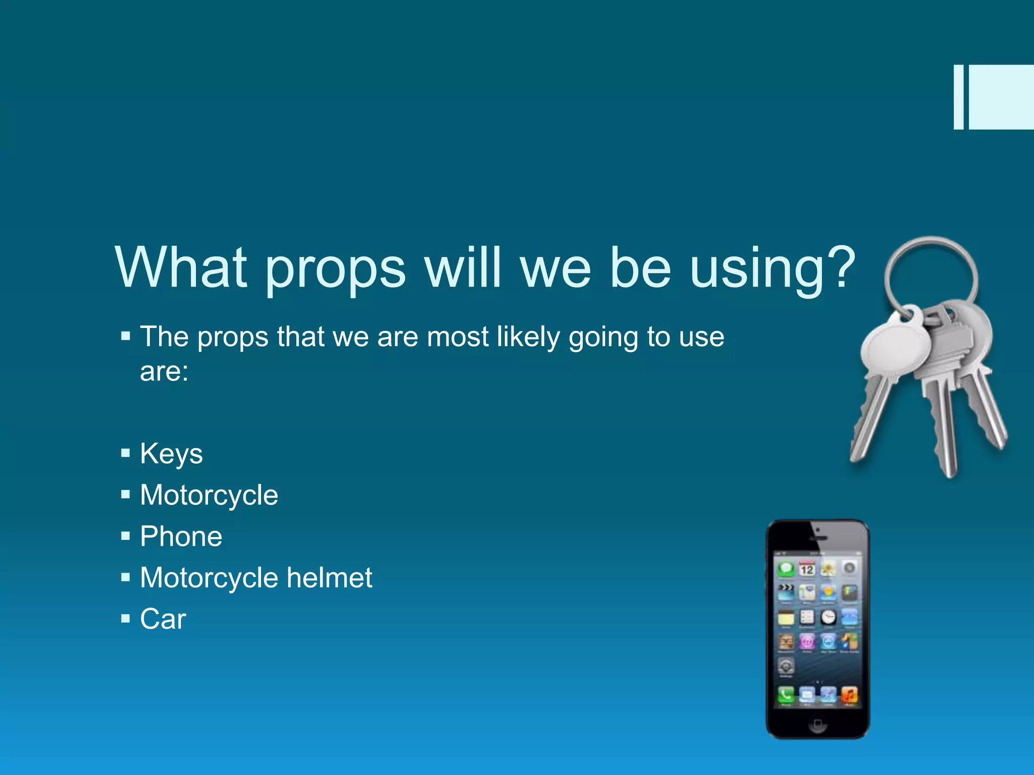 Props and costumes | PPT