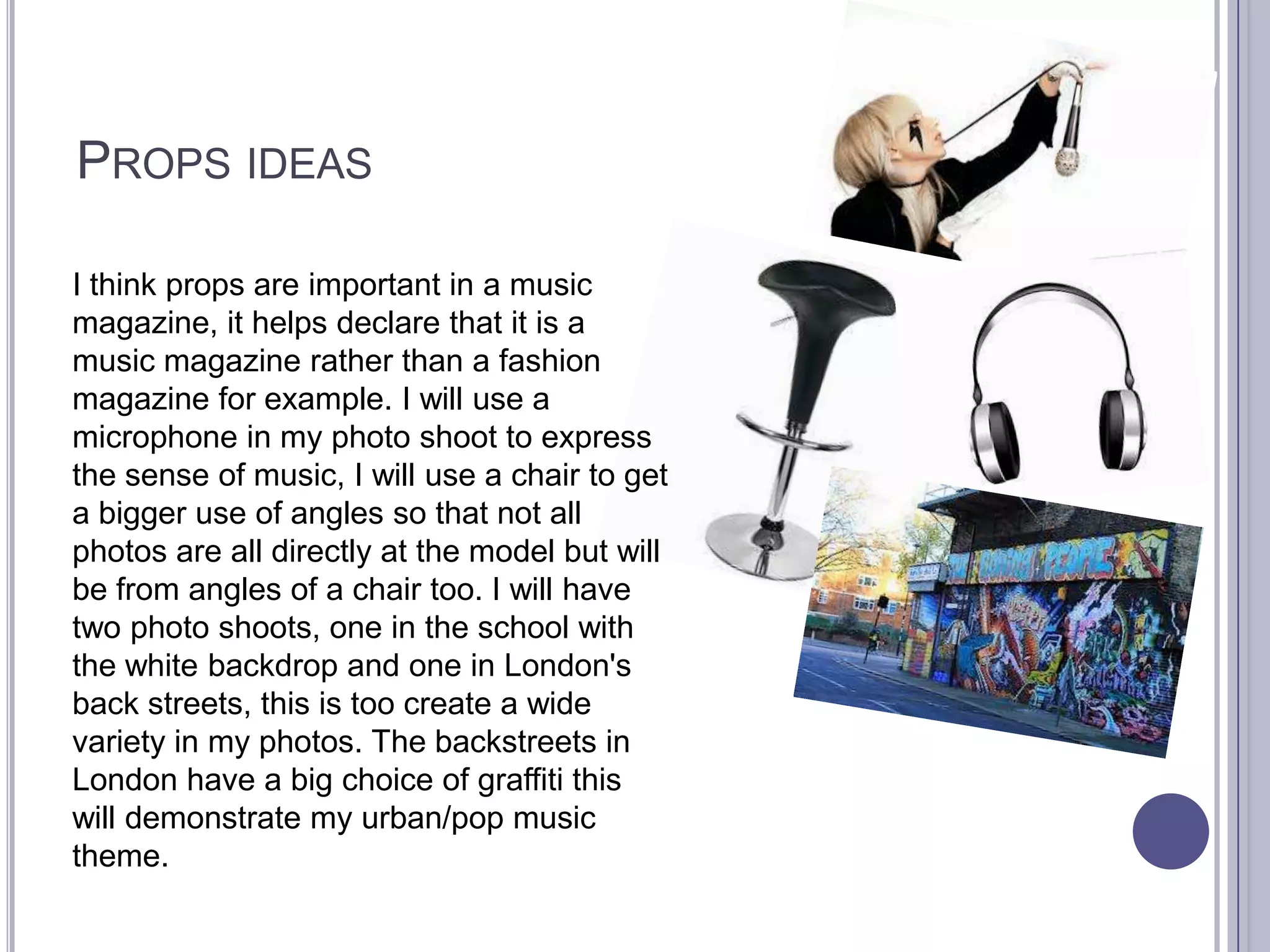 Props and costume ideas | PPTX