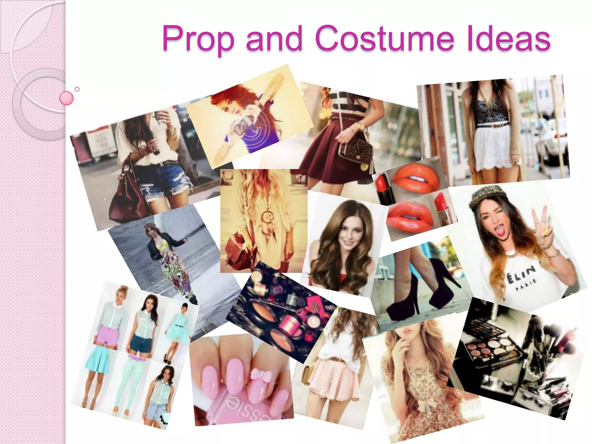 Props and costume ideas | PPTX