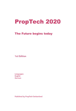 PropTech 2020 The Future of Real Estate | PDF