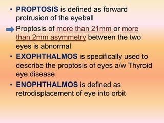 Enophthalmos Definition