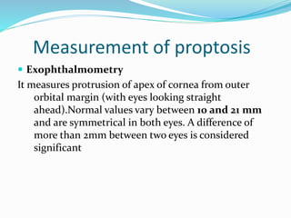 Proptosis | PPTX