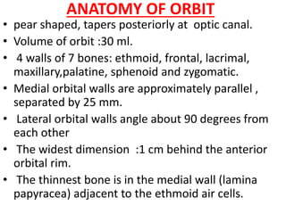 Proptosis in ophthalmology | PPTX