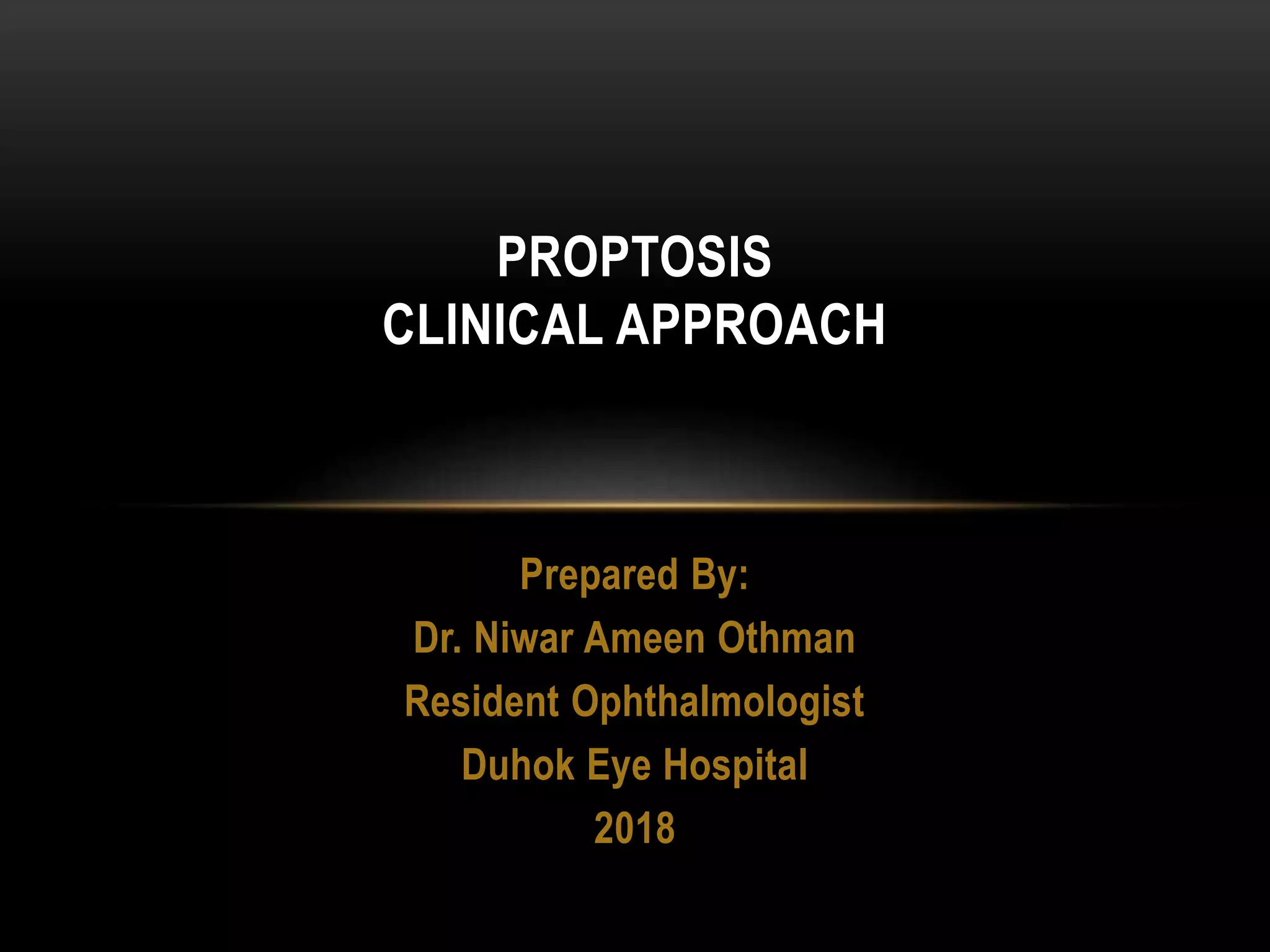 Proptosis | PPTX
