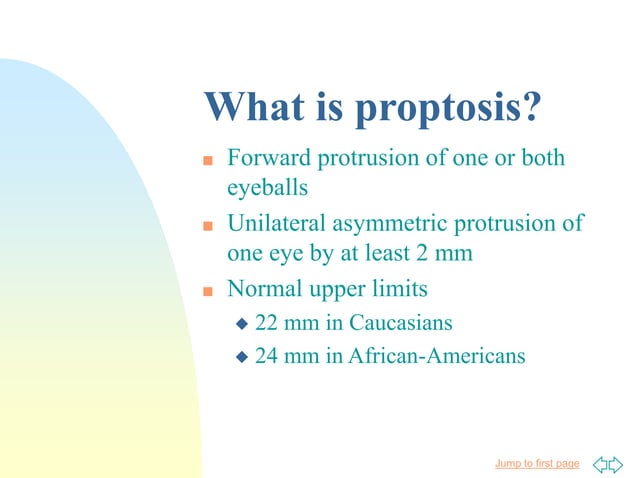 Proptosis.PPT