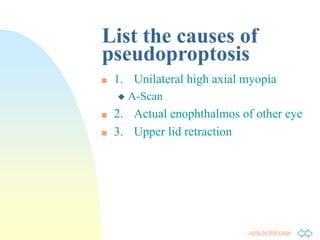 Proptosis.PPT