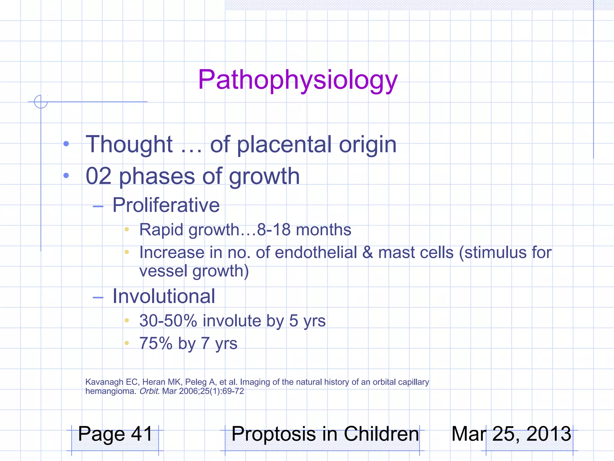 Proptosis in children | PPT