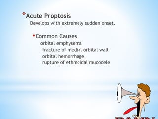 Proptosis | PPTX