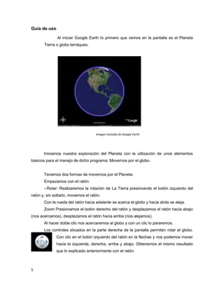 Google Earth en Estudios Sociales | PDF