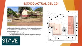 CENTRO DE DESARROLLO INFANTIL CDI OBRA CIVIL | PPTX