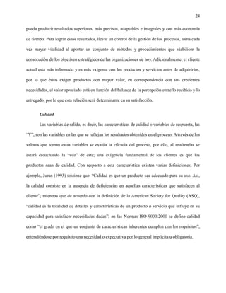 Propuesta de reingenieria organizacional aplicando six sigma en el ...