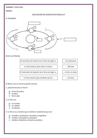 Propuesta didáctica de ciencias naturales sexto (autoguardado) | PDF