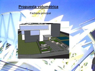 Propuesta volumetrica | PPTX