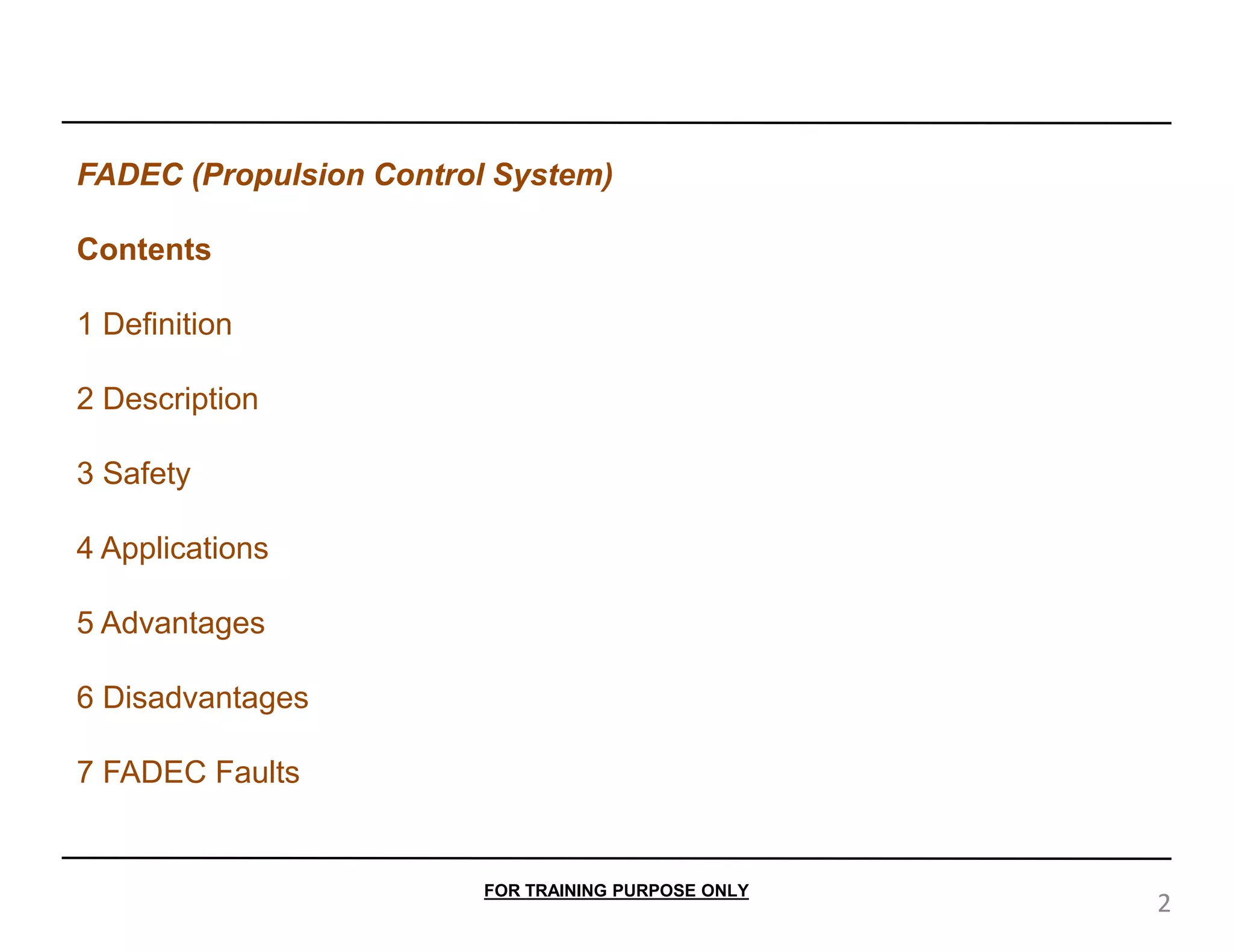Propulsion control system | PPT