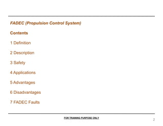 Propulsion control system | PPT