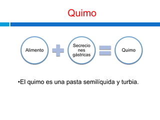 Fisiologia de la Propulsión y mezcla de los alimento en el tubo ...