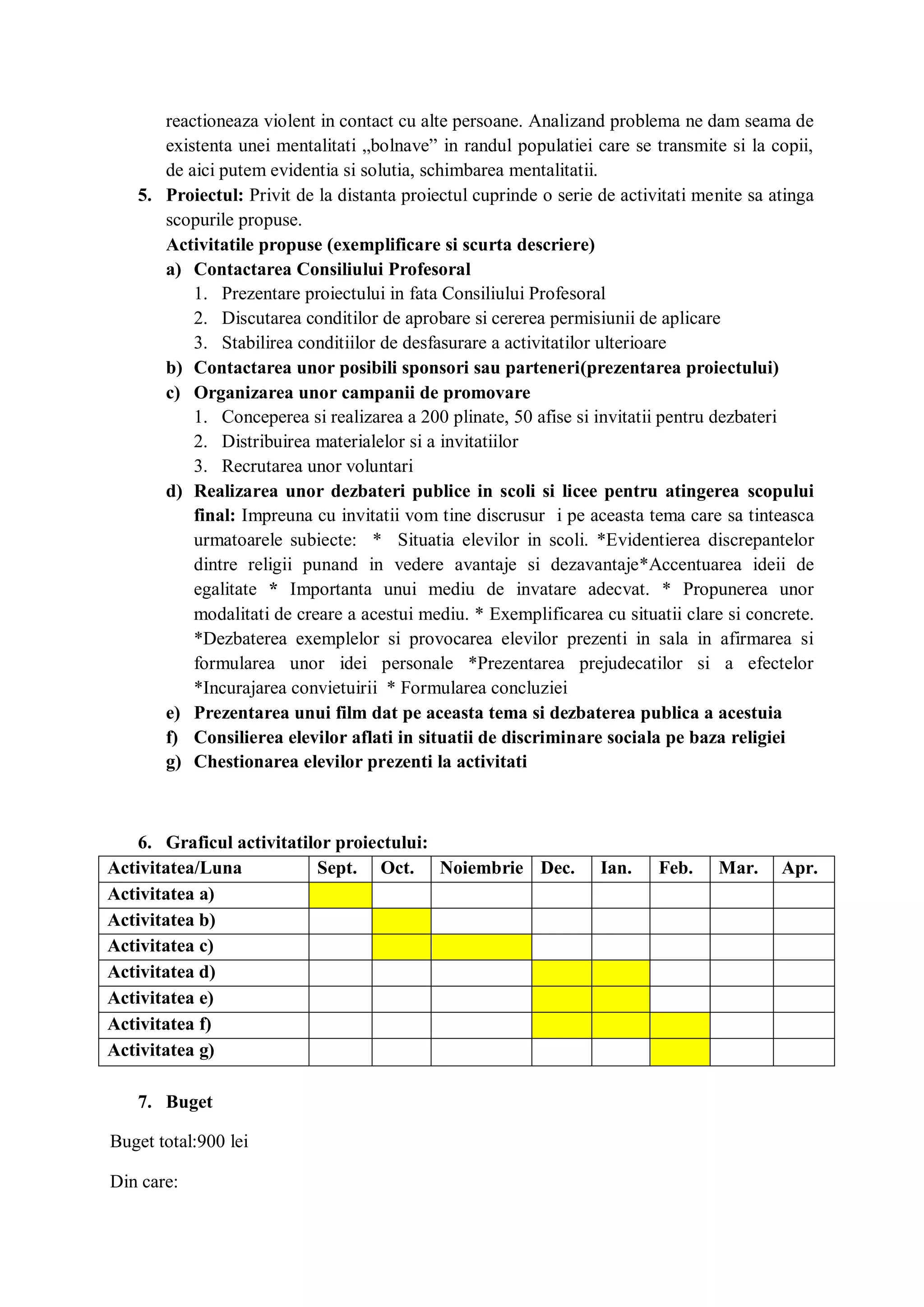 Propunere proiect | PDF