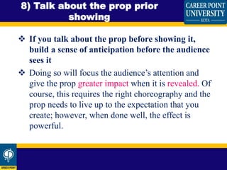 Prop up your presentation | PPTX