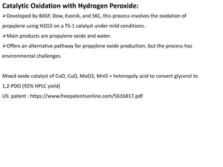 Propylene glycol - industrially importan | PPTX