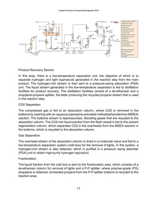 Propylene Production by Propane Dehydrogenation (PDH) | PDF