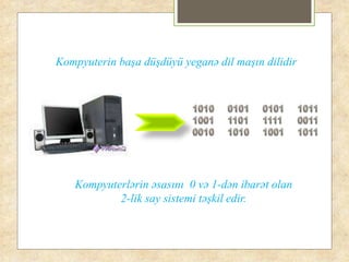 Proqramlasdirma dillerinin tesnifati | PPTX