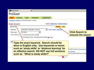 ProQuest Theses | PPT
