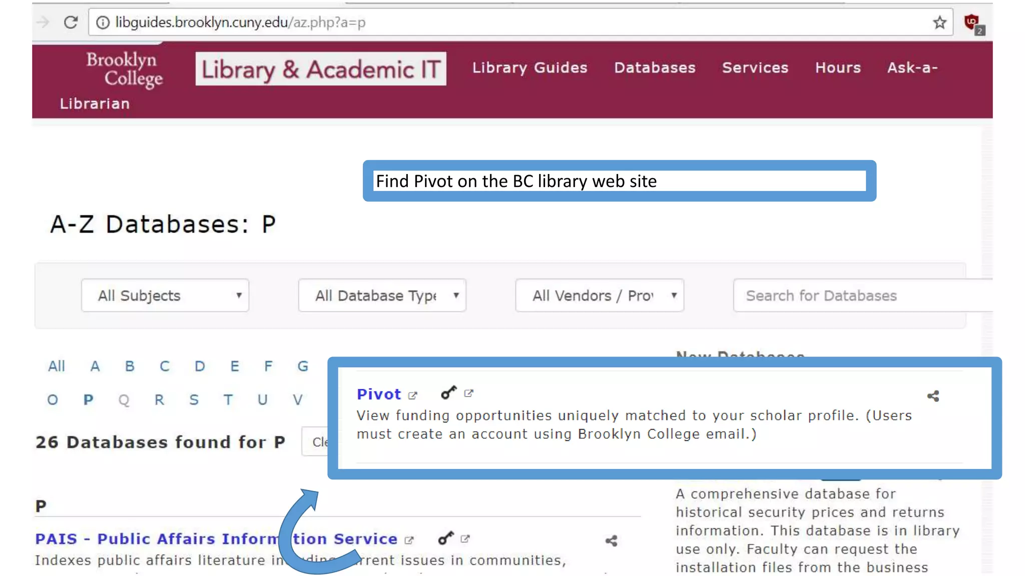 Proquest Pivot | PPTX