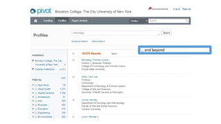 Proquest Pivot | PPTX
