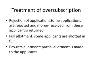 Over subscription Pro Rata: Call-in-advance Adjustment | PPT
