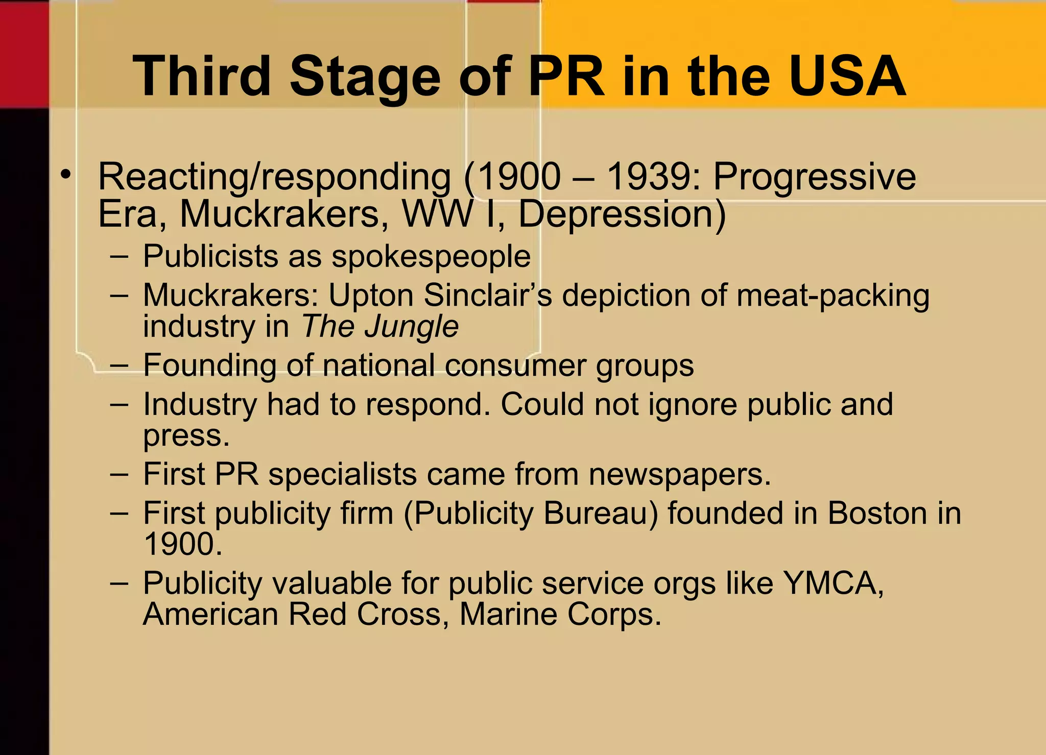 Origins of Public Relations | PPT