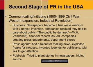 Origins of Public Relations | PPT