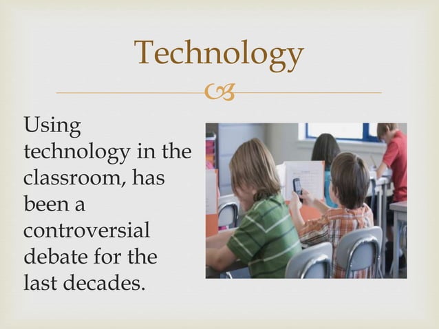 Pros and-cons-of-technology-in-the-classroom | PPTX