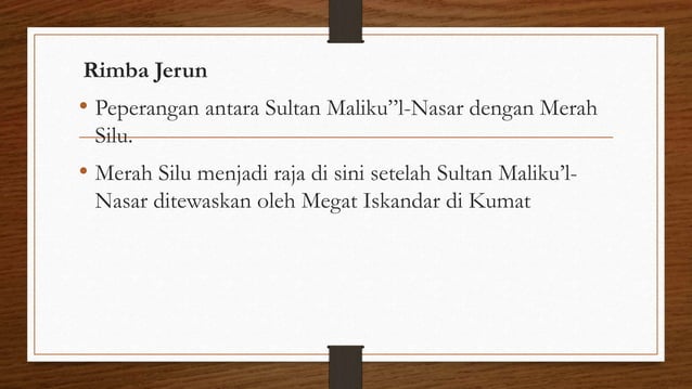 Prosa klasik merah silu | PPT