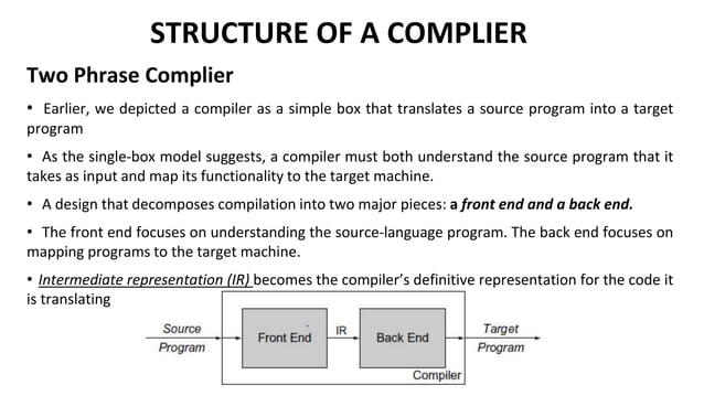 Pros and cons of c as a compiler language | PPT