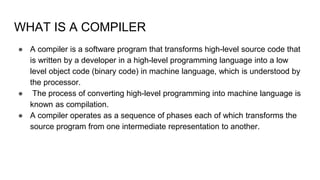 Pros and cons of c as a compiler language | PPT