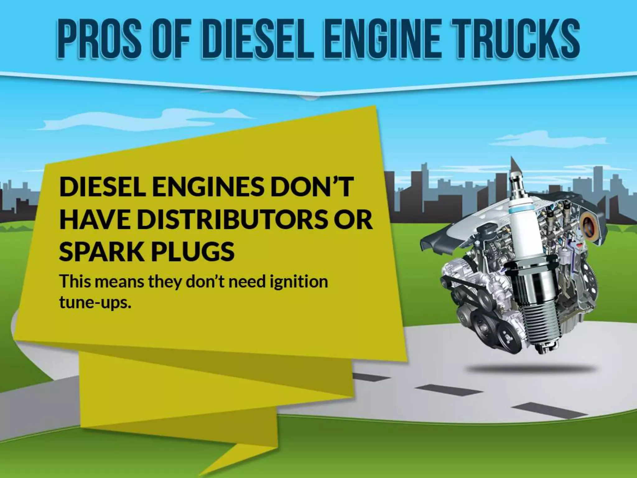 Pros and cons of diesel engine trucks | PPTX
