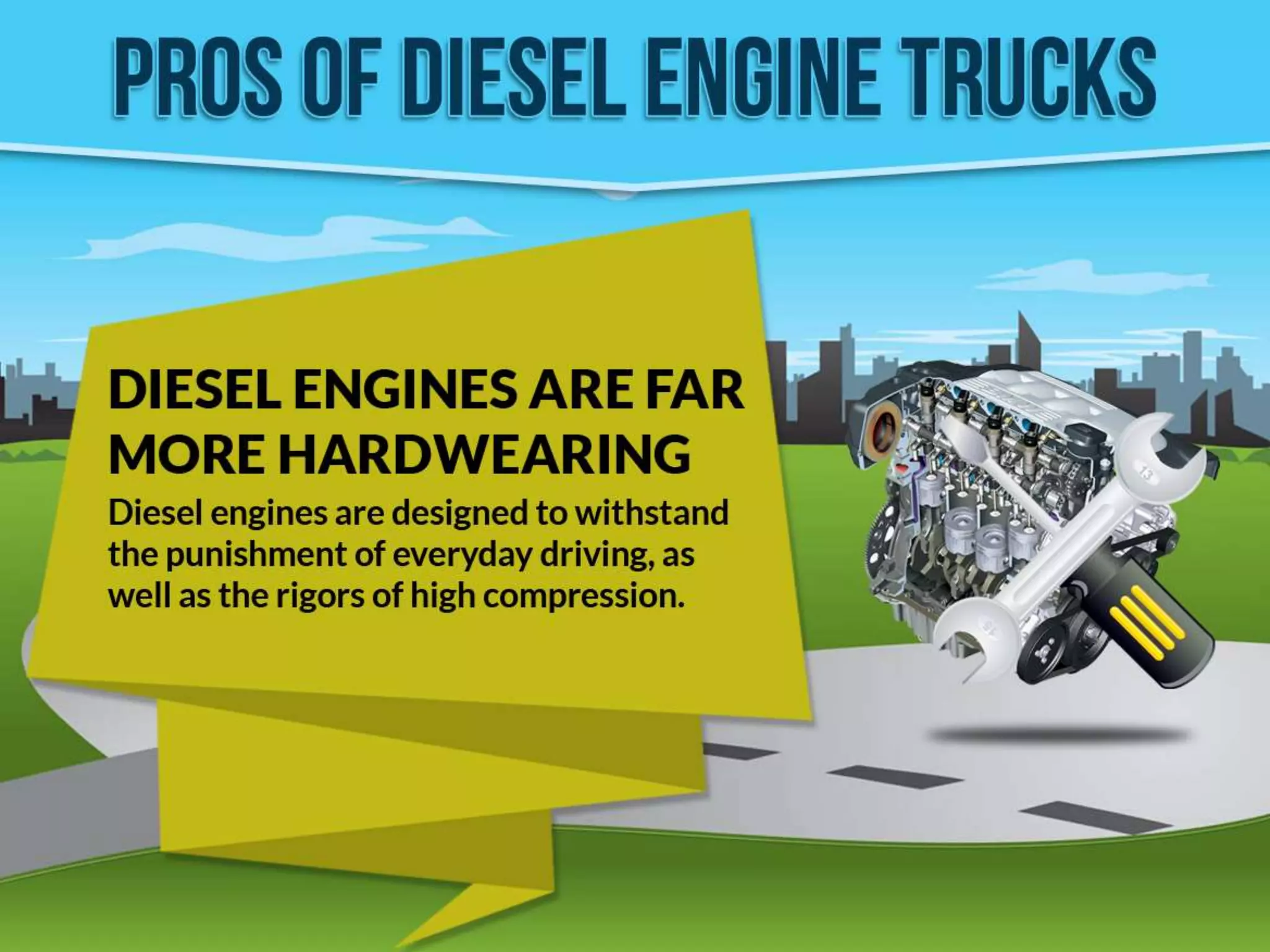 Pros and cons of diesel engine trucks | PPTX