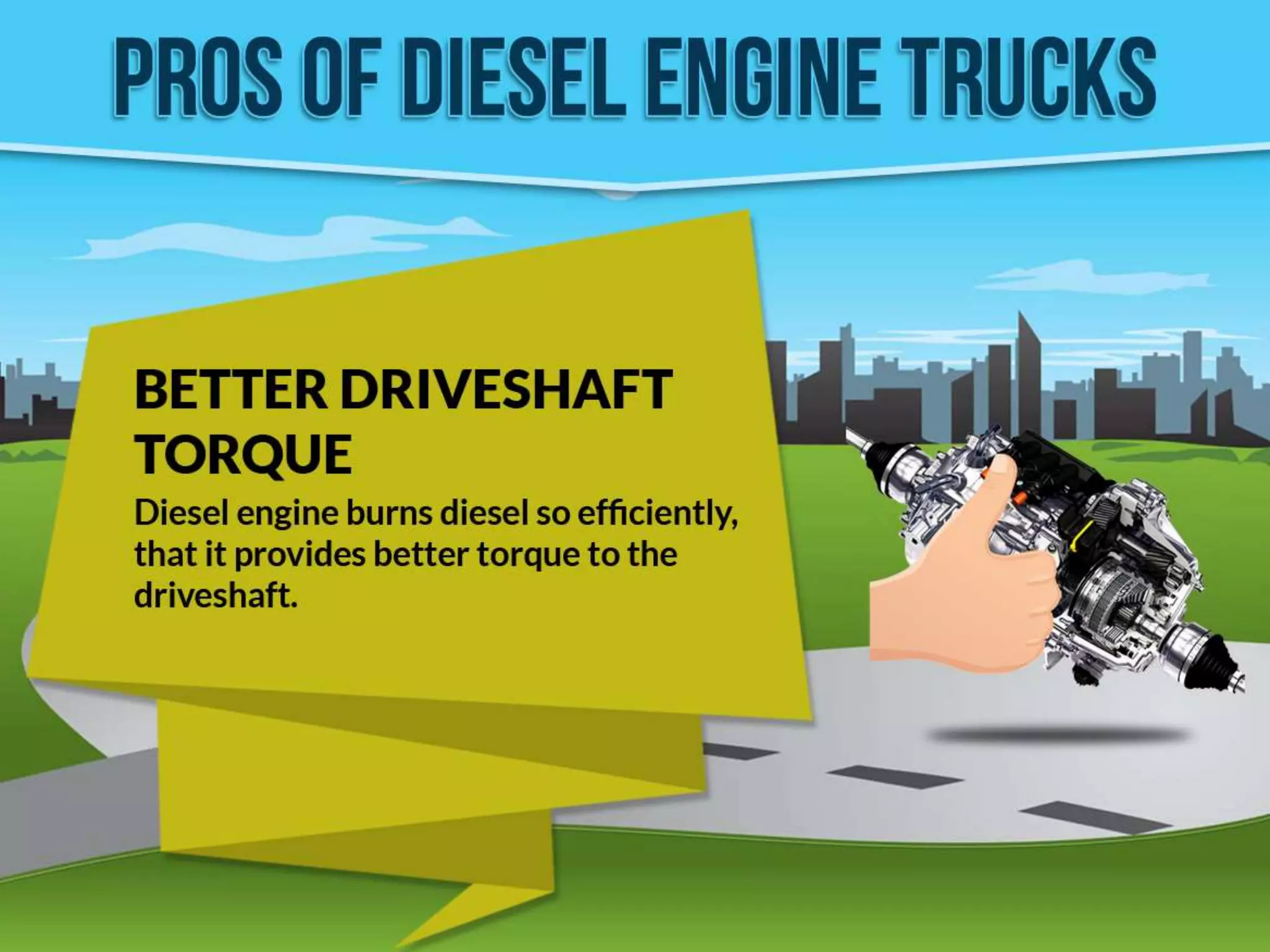 Pros and cons of diesel engine trucks | PPTX