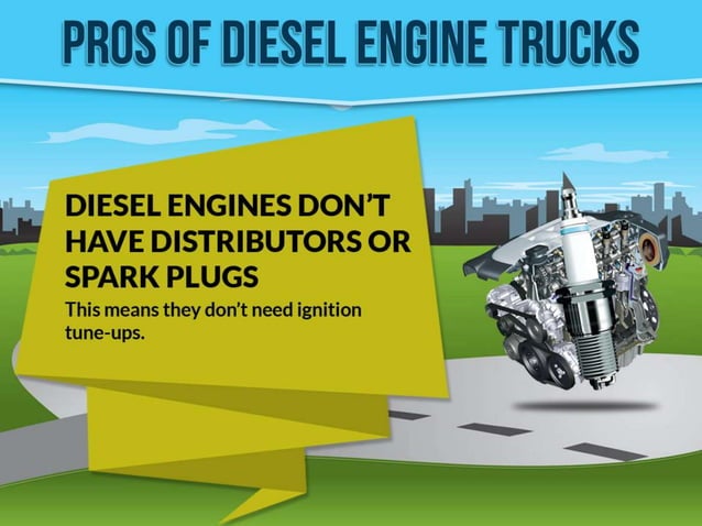 Pros and cons of diesel engine trucks | PPTX