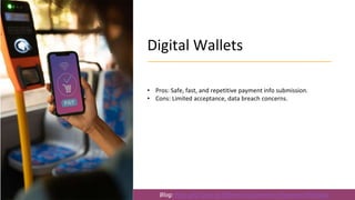 Pros and Cons of Different Ecommerce Payment Methods | PPT