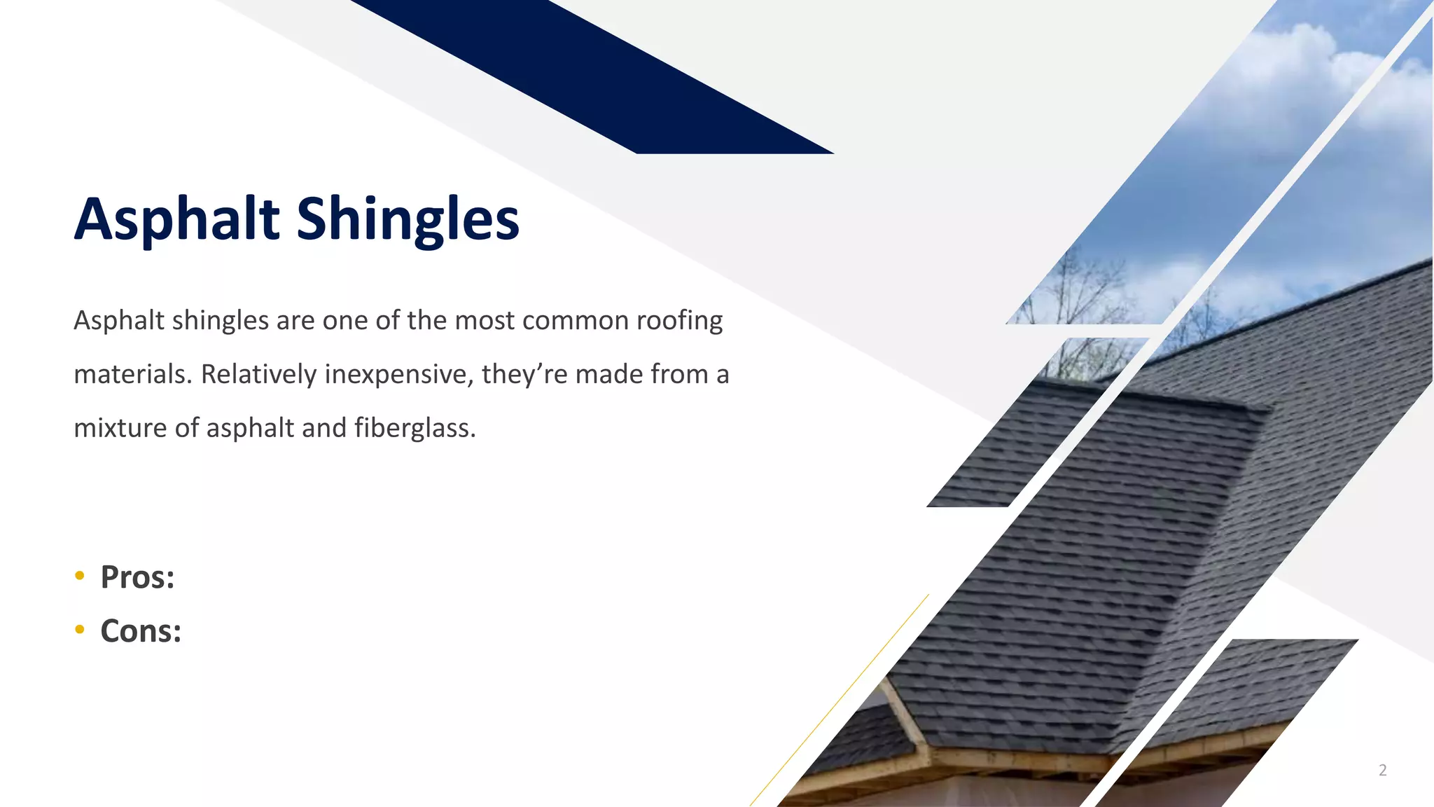 Pros and Cons of Different Types of Roof | PPTX