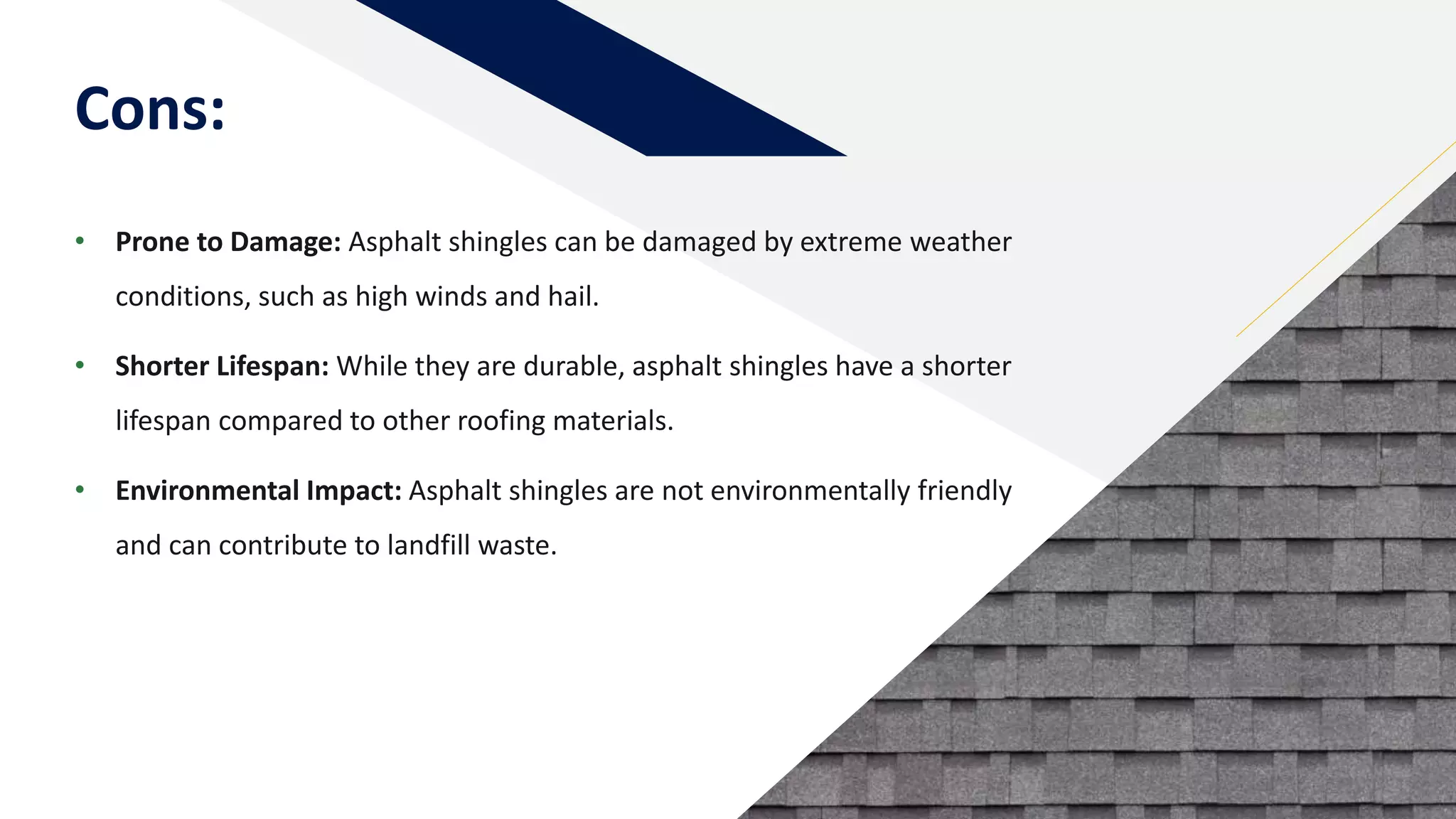 Pros and Cons of Different Types of Roof | PPTX