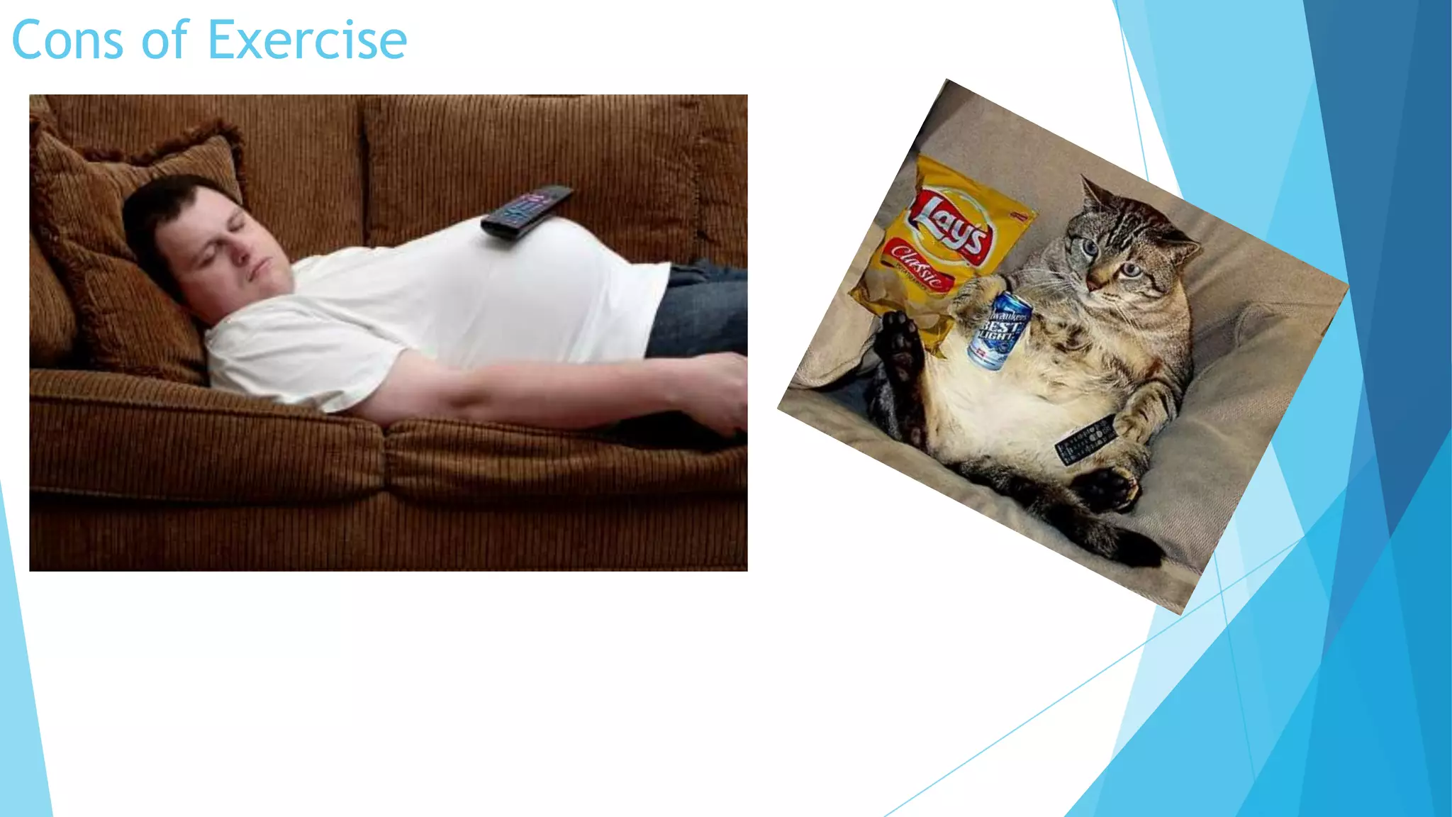 Pros and cons of exercise | PPTX
