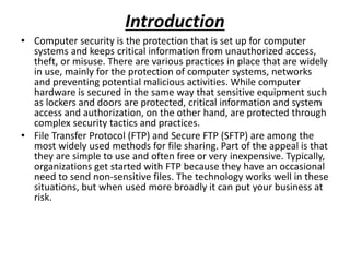 Pros and Cons of Filezilla FTP in case of Secured Enterprise file ...